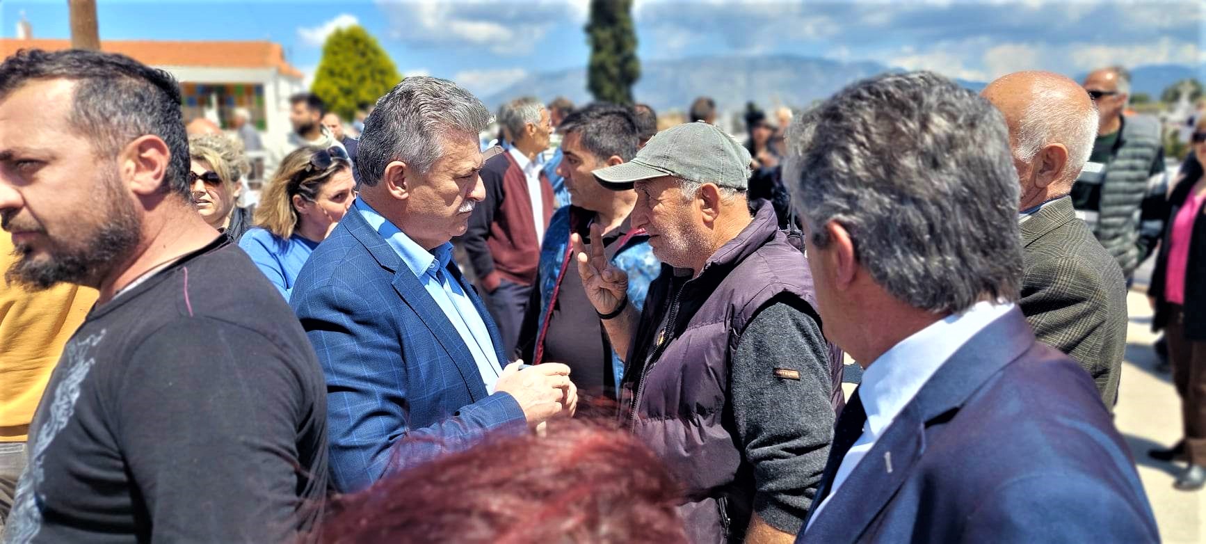 B. Νανόπουλος: «Η βεβήλωση στο νεκροταφείο Εξαμιλίων δεν θα μείνει ...
