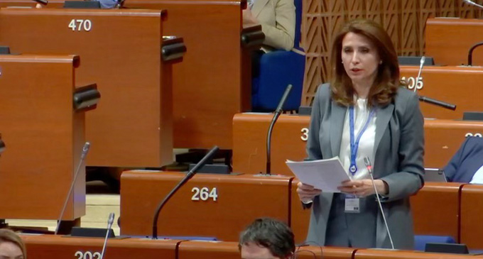 Νίνα Κασιμάτη: Εξελέγη ομόφωνα αντιπρόεδρος της Ενωμένης Ευρωπαϊκής ...