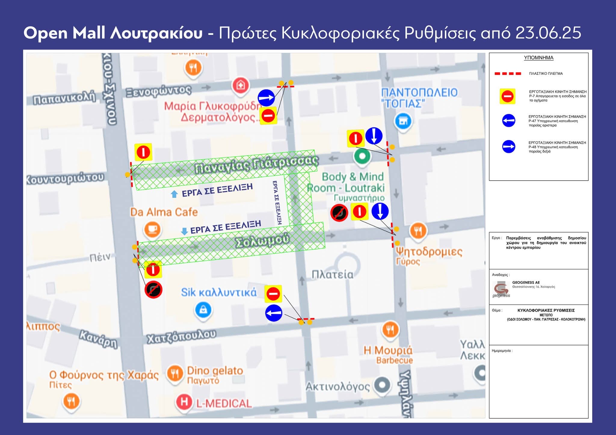 Ξεκινούν οι εργασίες για το Open Mall στο Λουτράκι | Loutraki 365